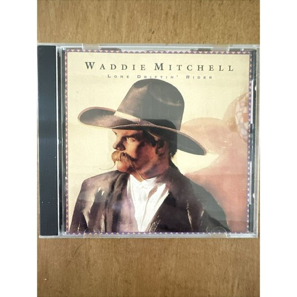 Media | Lone Driftin Rider By Waddie Mitchell Cd May1992 Warner Bros ...